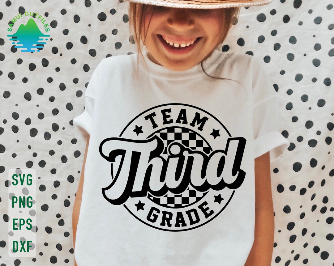 Team Third Grade Svg, Third Grade Svg, 3rd Grade Teacher, 3rd Grade Svg ...