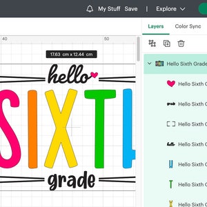 Hello Sixth Grade Svg, Sixth Grade Svg, 6th Grade Svg, 1st Day of ...