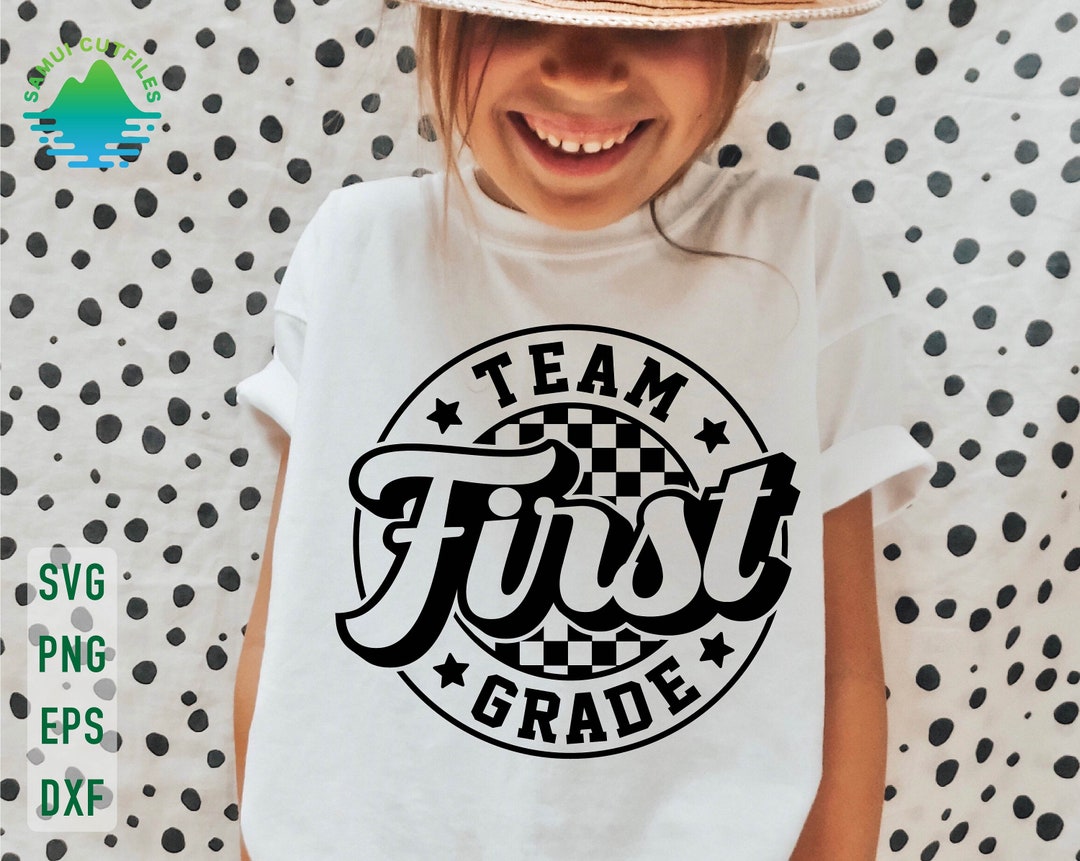 Team First Grade Svg, First Grade Svg, Hello 1st Grade, 1st Grade Svg ...