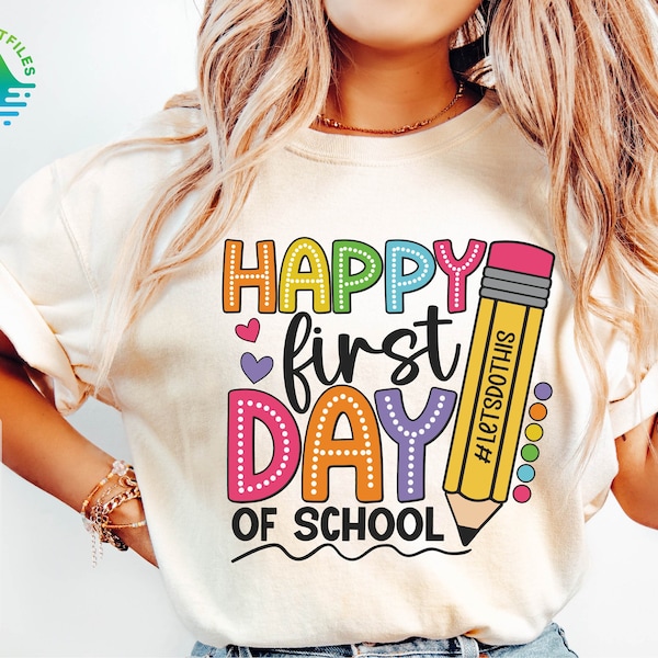 First Day of School Svg - Etsy