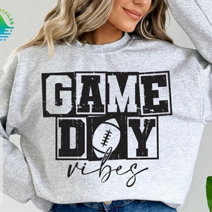 Game Day Svg, Football Game Day Svg, Football Vibes Svg, Football ...