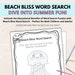 Beach Word Search Puzzle Printable, Summer Activities for Kids ...