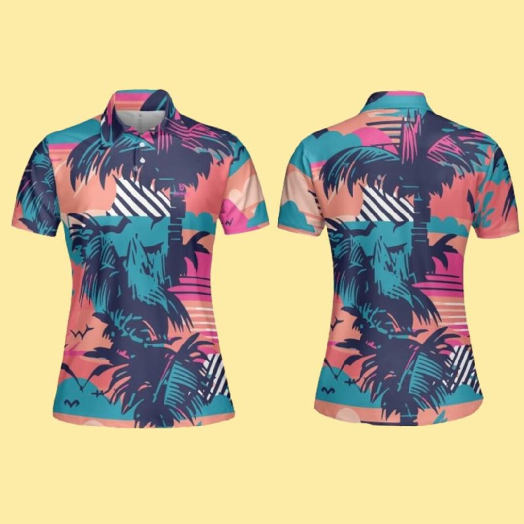 Retro Golf Polo for Women - Etsy