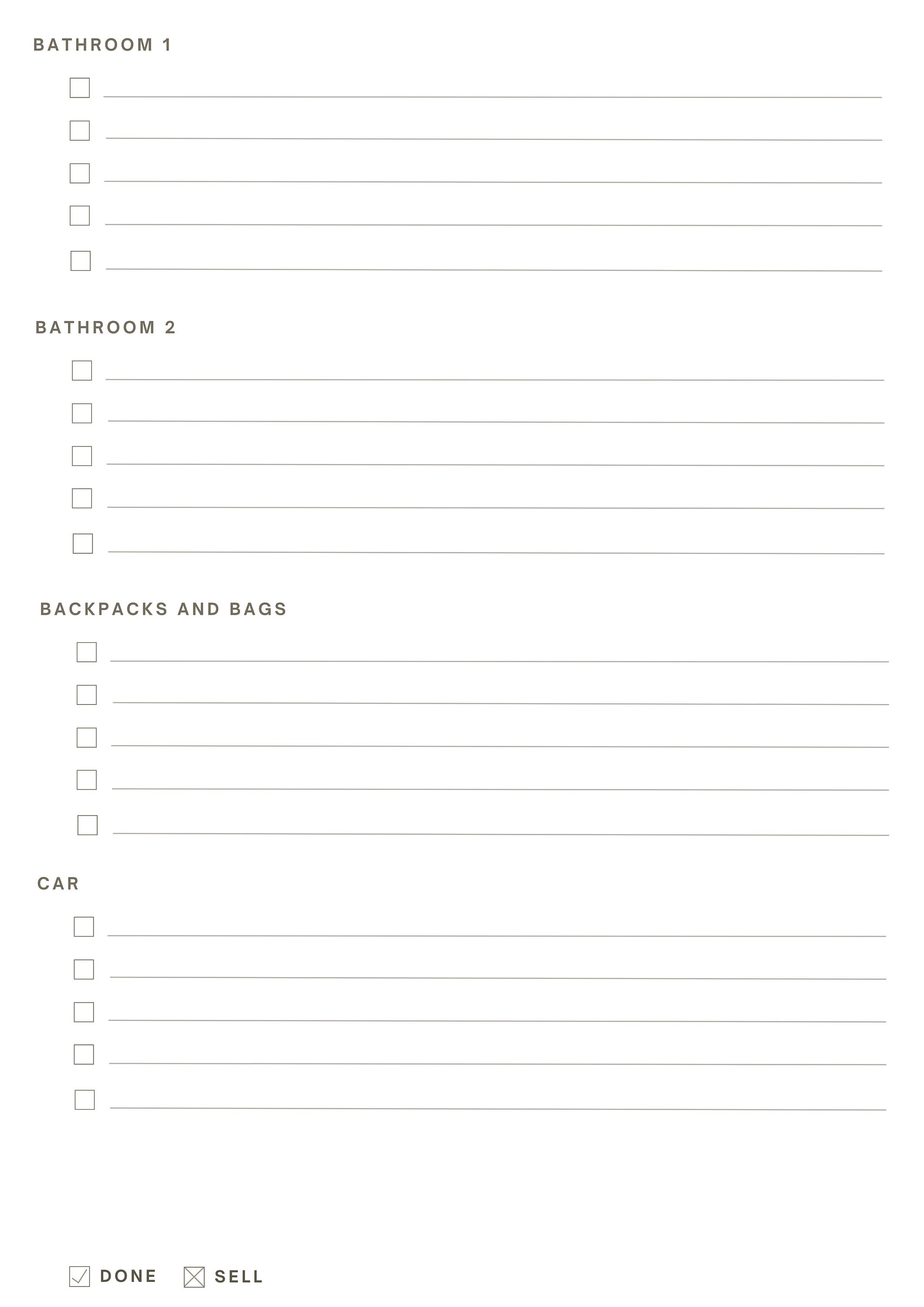 Pesach Cleaning Checklist Passover Cleaning Checklist Printable - Etsy