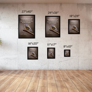 Bob Ross - Trees and Animals - Quote Poster Art Print in Various Sizes ...