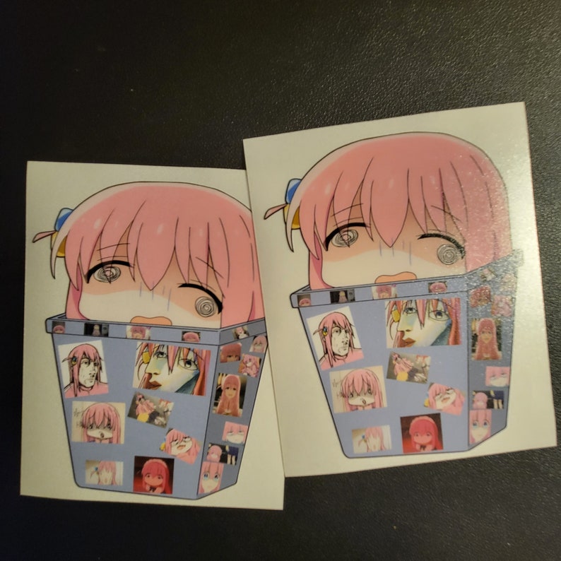 Bocchi Trash Sticker - Etsy