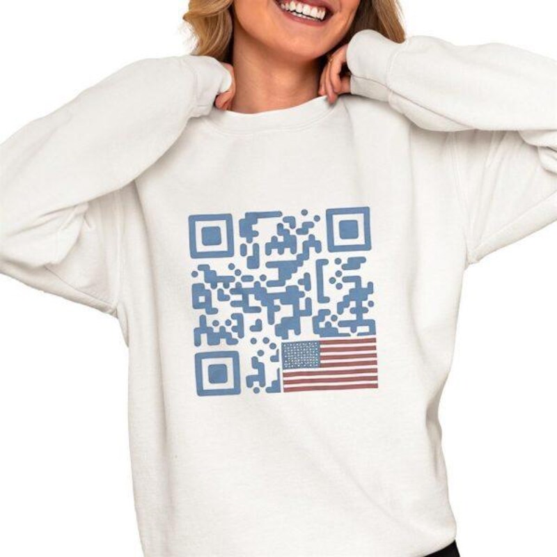 Trump Qr Code Shirt - Etsy