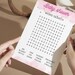 Baby Shower Word Search, Pink Baby Shower Games, Printable Baby Game ...
