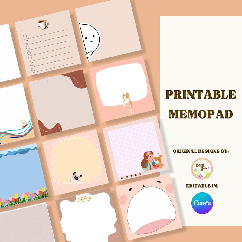 Memo Pads Bundles - Etsy