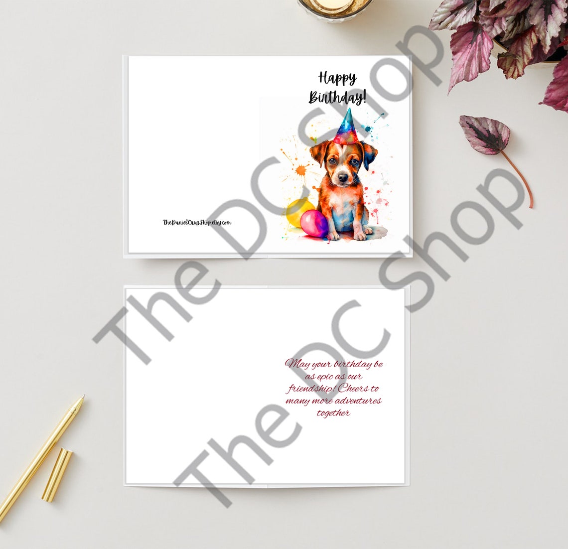 Printable Birthday Card Digital Download Only - Etsy