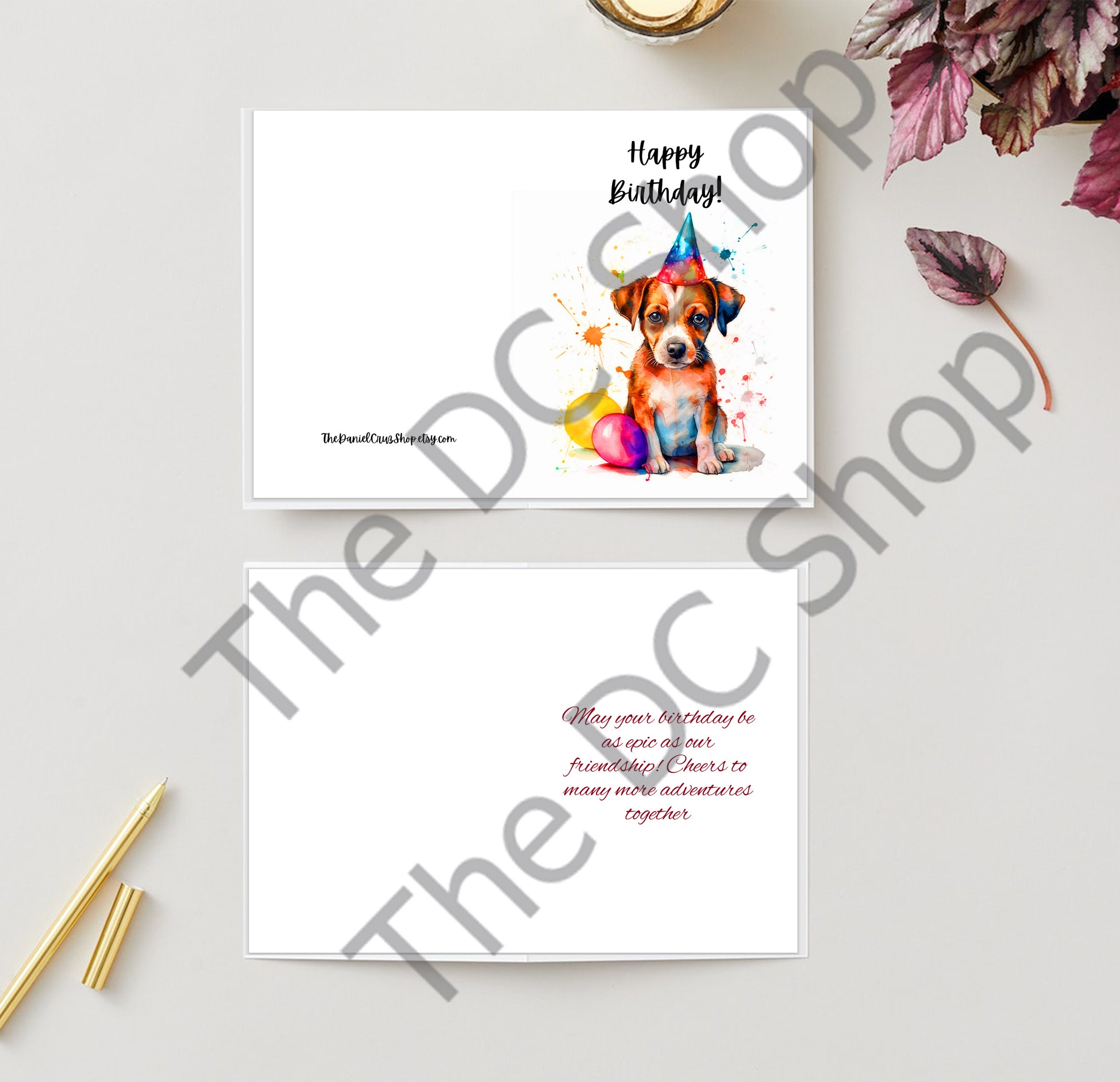 Printable Birthday Card Digital Download Only - Etsy