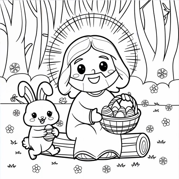 Dibujos Para Colorear De Pascua Católica El Cómic De La Pascua | PPT