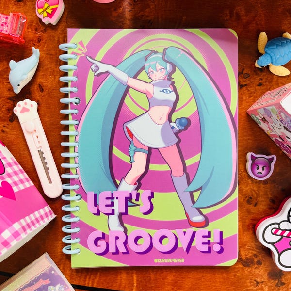 Hatsune Miku Binder - Etsy