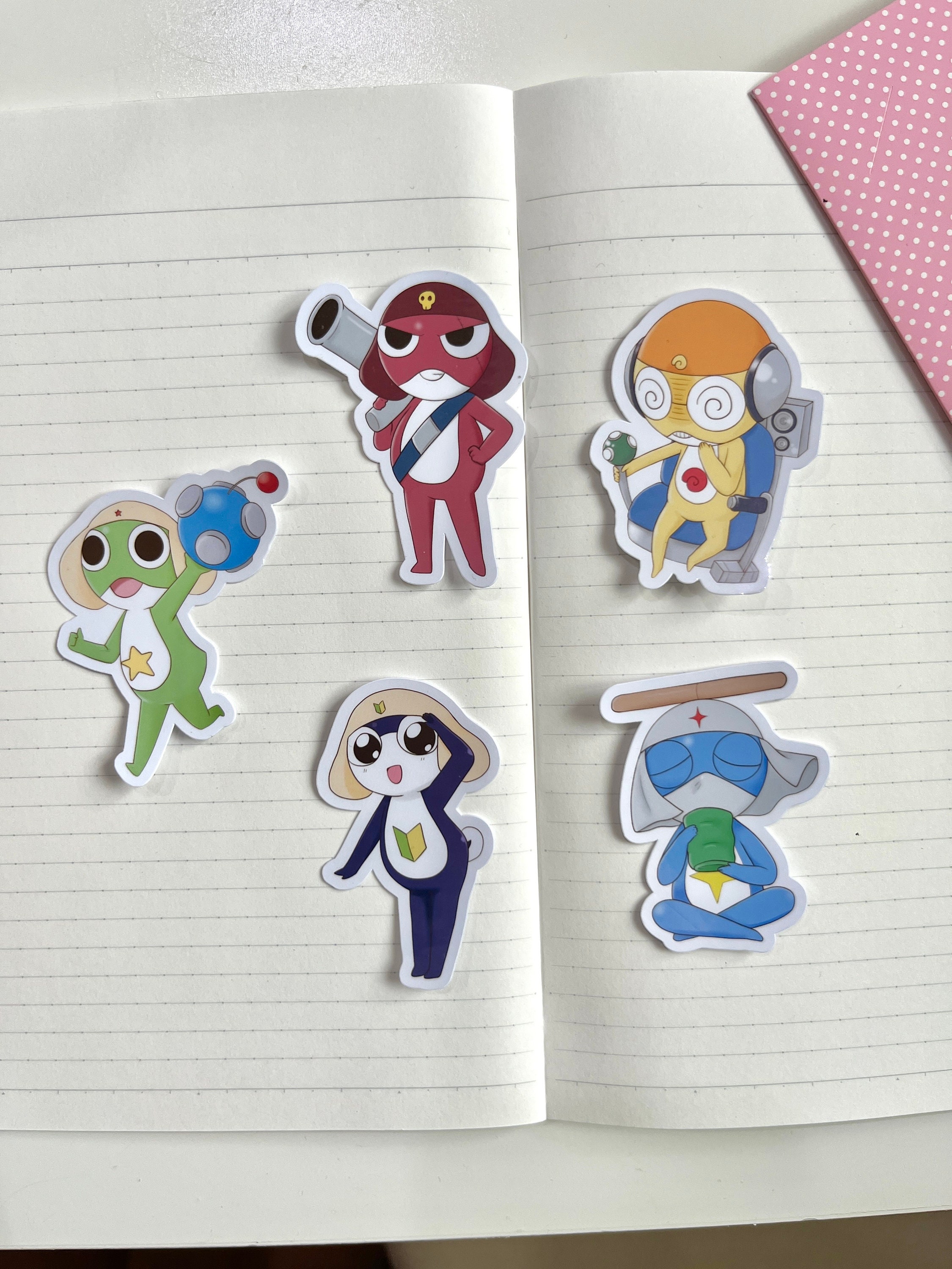 Sgt. Frog Keroro Stickers - Etsy