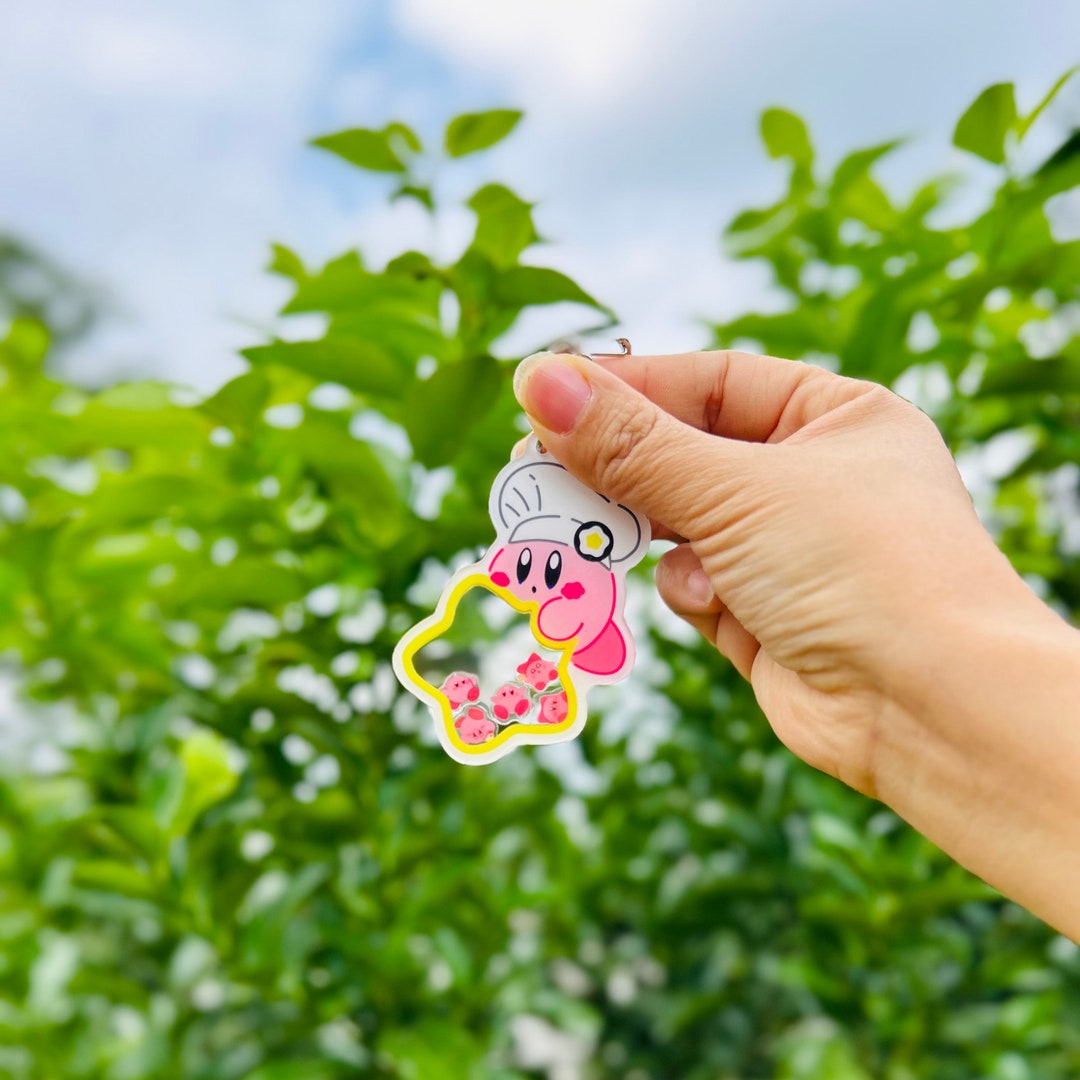 Kirby Acrylic Keychain Two Adorably Cute Styles - Etsy
