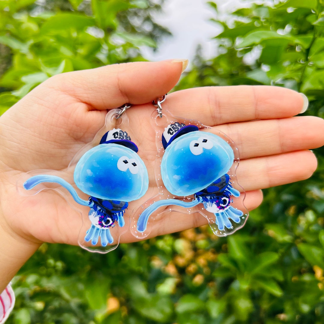 Splatoon Jelonzo Jelly Charms Keychain, Gift for Video Gamers - Etsy