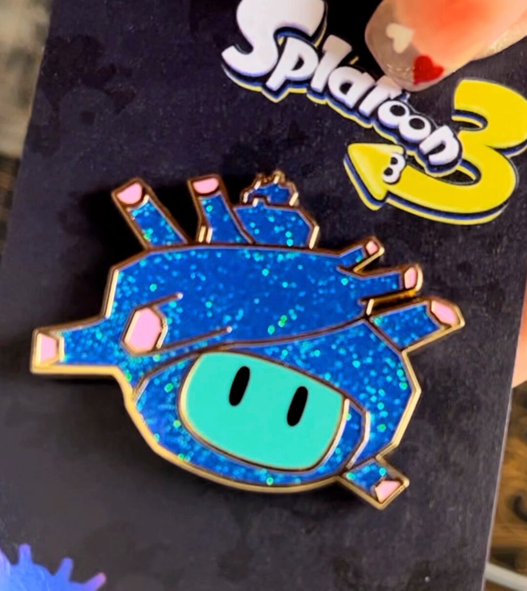 Splatoon 3 Super Sea Snail Metal Pin Badge - Etsy
