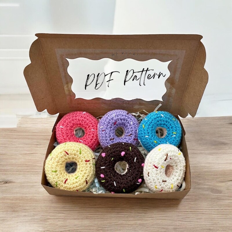 Crochet Christmas Donut - Etsy