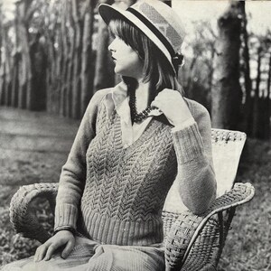 5 Ply Knitting Pattern PDF Download, Vintage Pattern, Beach Top ...