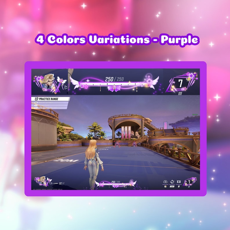 Starlight Wings Marvel Rivals Animated Stream Overlay | Twitch ...