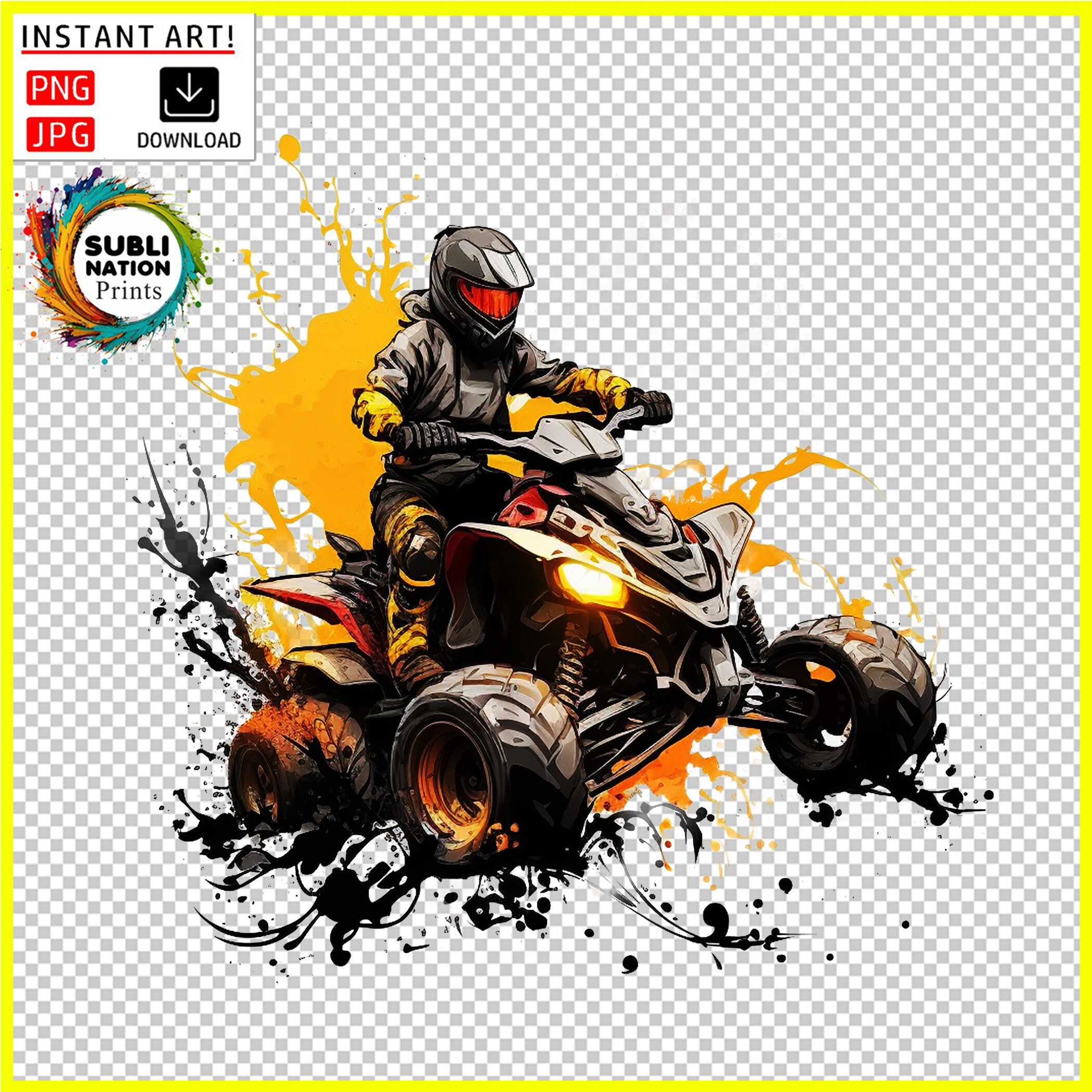 Vinyl Ready Atv Vectors