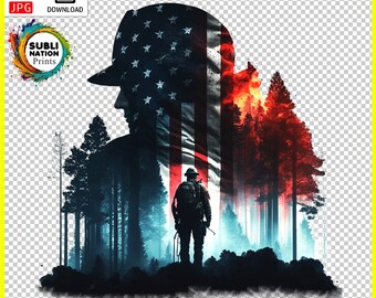 Forest Firefighter Mens Png Jpg Print File - Etsy