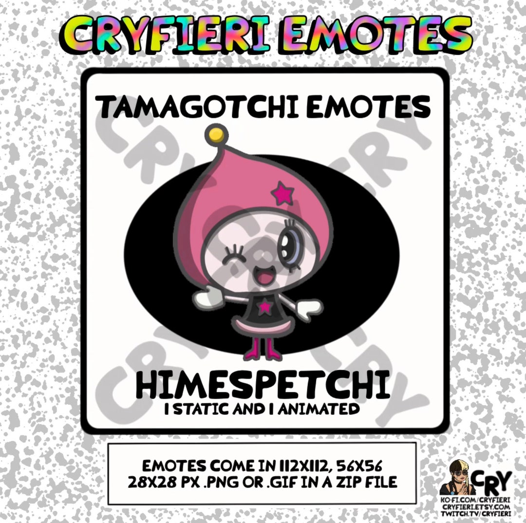 Animated Twitch Emotes | Tamagotchi | Kawaii | Pretty | Retro | Cute ...