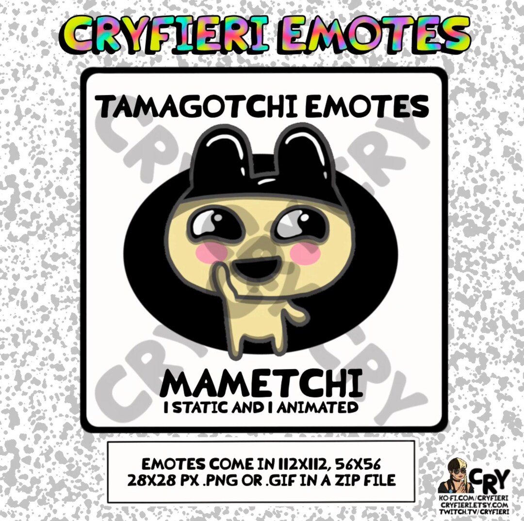 Animated Twitch Emotes | Tamagotchi | Kawaii | Pretty | Retro | Cute ...