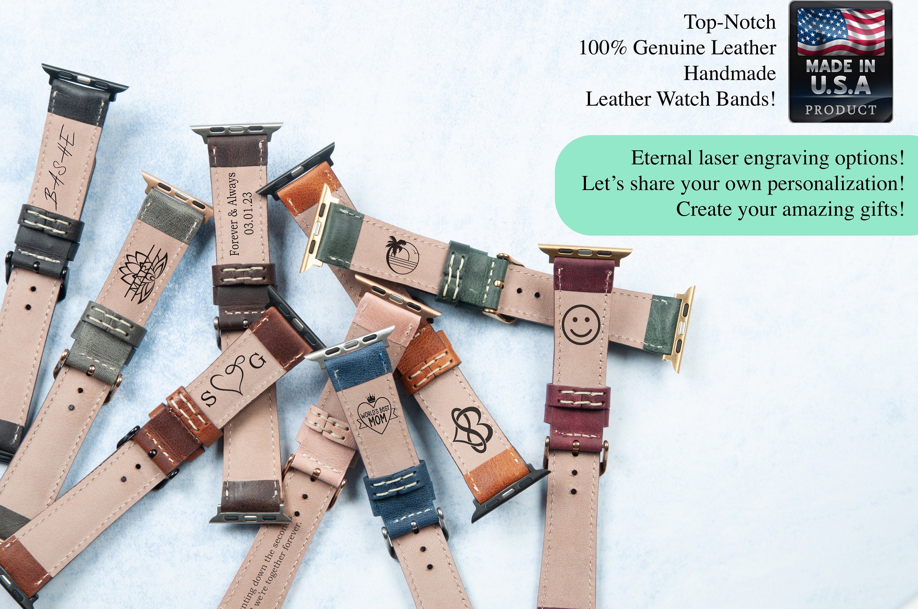 Genuine Leather Fitbit Charge 6 5 4 3 Watch Band Women Men, Charge 5 ...