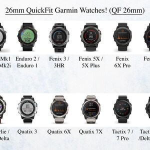 Garmin Watch Adapter, Garmin Quickfit Metal Connector for All Models ...