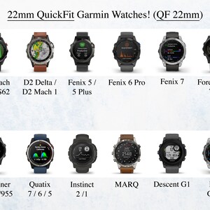 Garmin Watch Adapter, Garmin Quickfit Metal Connector for All Models ...