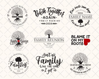 Family Reunion Shirt Family Reunion Png Tree With Roots Svg Family Tree ...