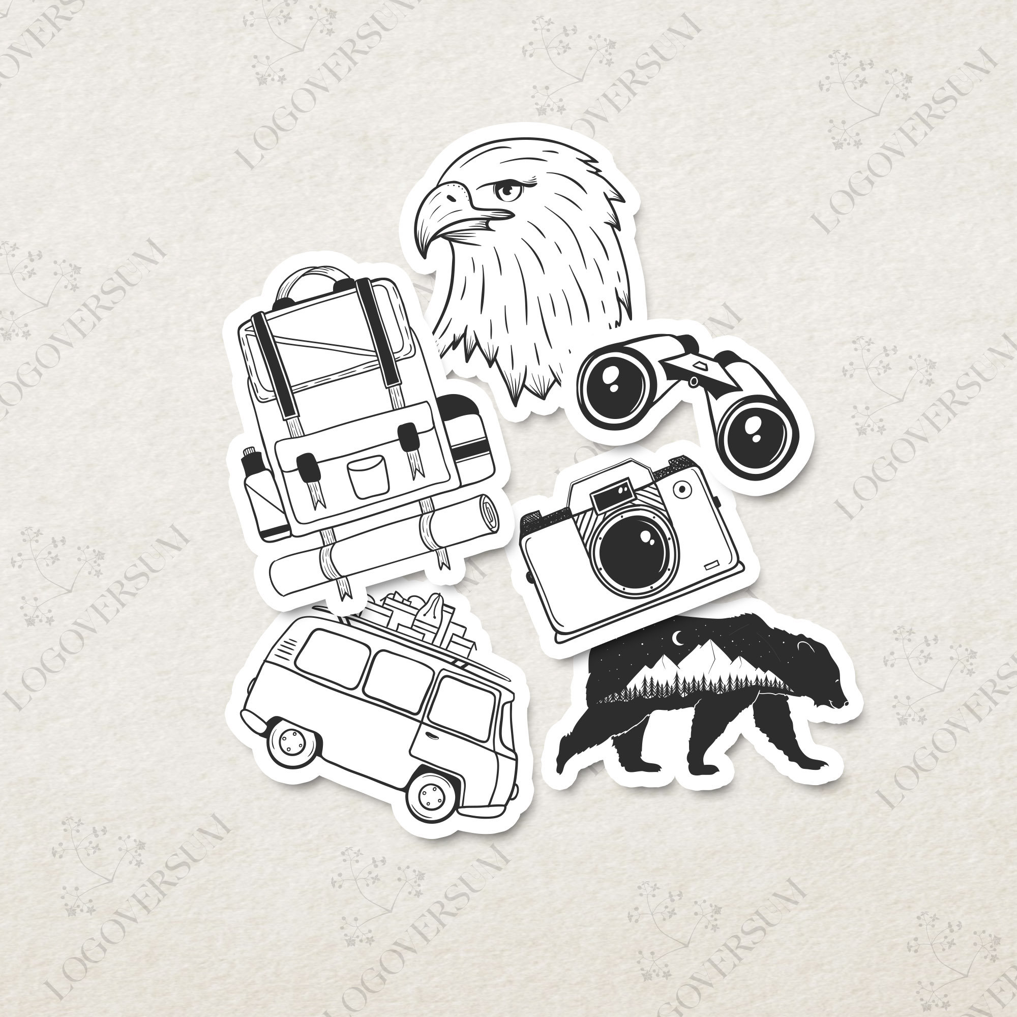 Adventure SVG Bundle, Camping SVG, Mountain Travel Svg, Camper Svg ...