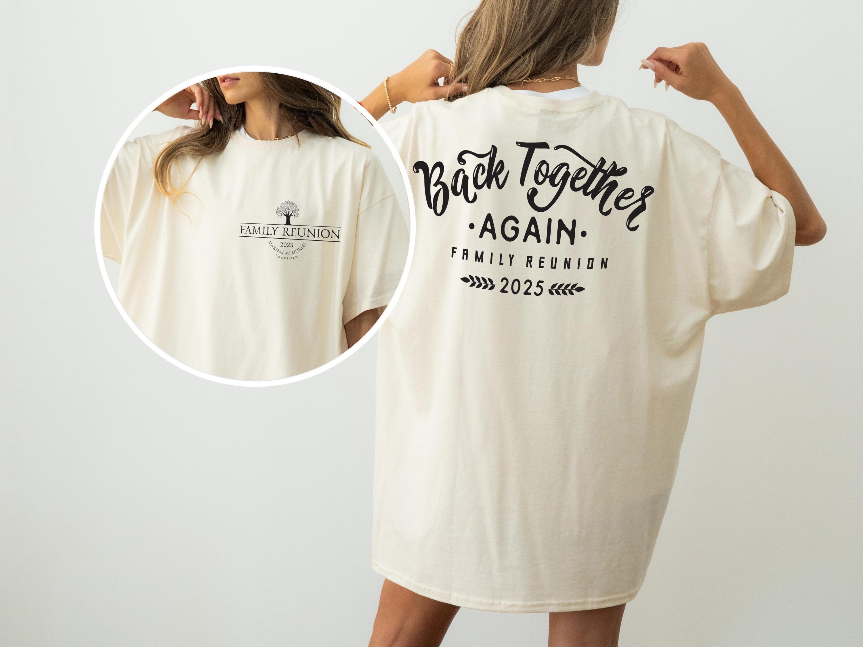 Family Reunion SVG Design: Back Together Again, Family Tree (digital ...