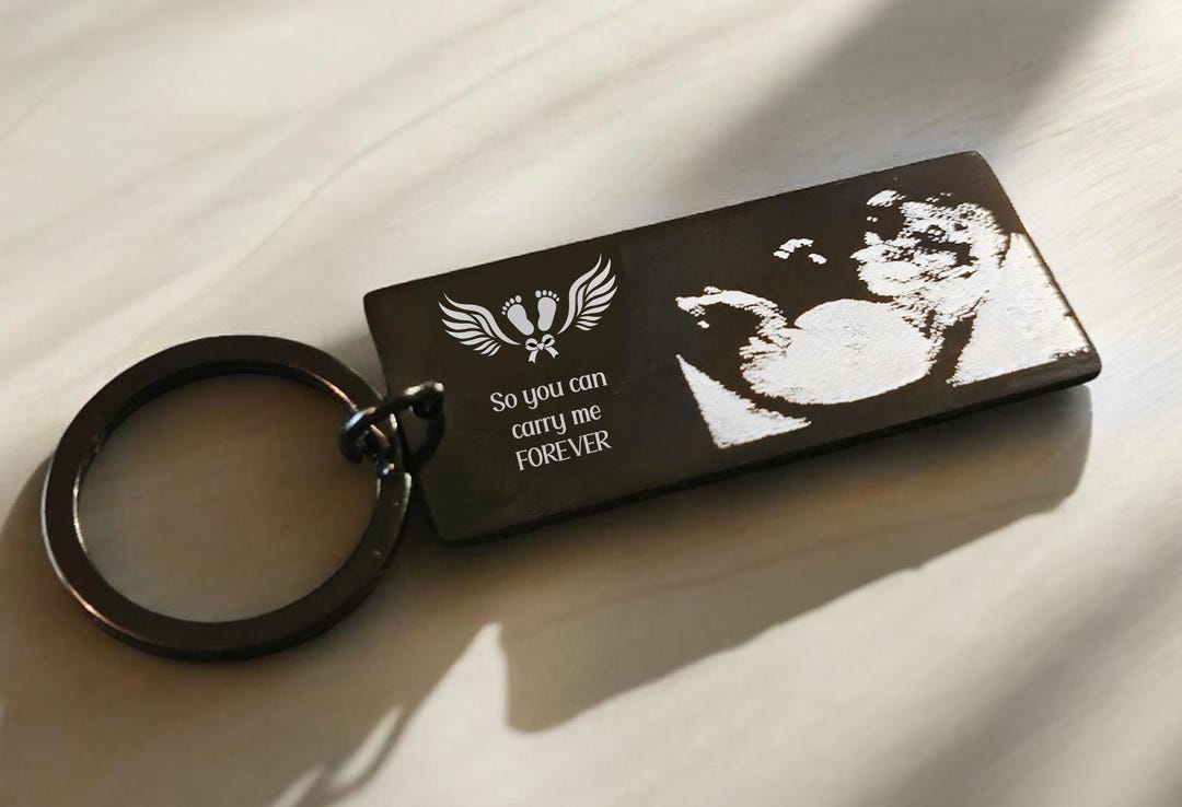 Personalized Baby Loss Scan Keyring: Ultrasound Memorial Gift - Etsy