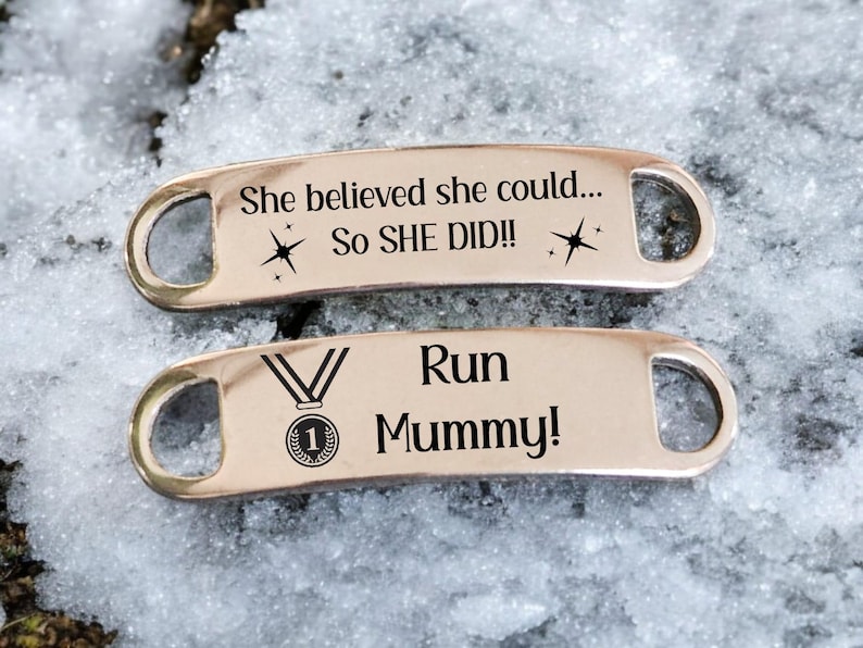Personalised Shoe Tags, Custom Shoe, Parkrun Barcode, Running Shoe Tags ...
