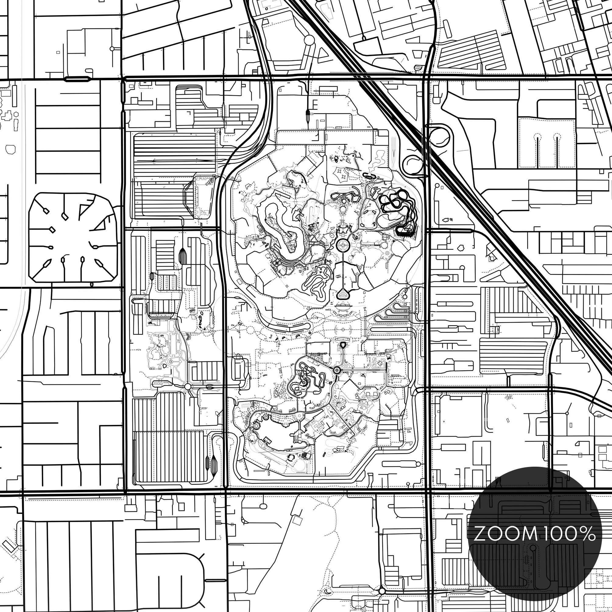 Instant Download Anaheim California Map Print Anaheim Poster Digital ...