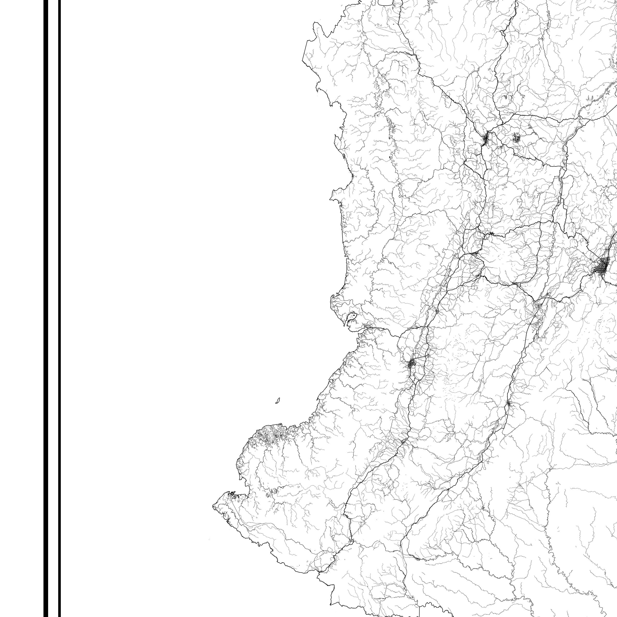 Colombia Map Print Colombia Map Poster Download Colombia Printable ...