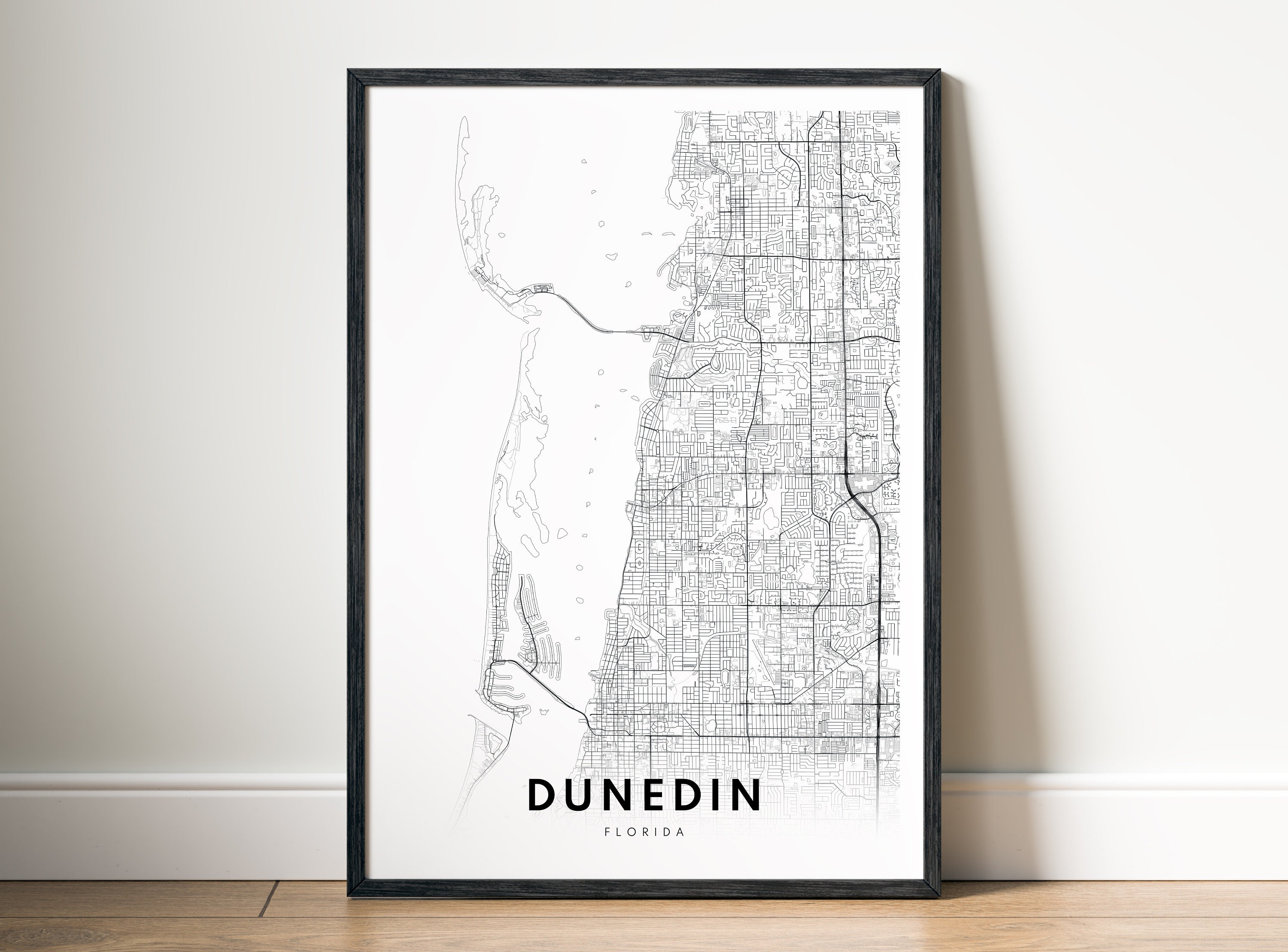 Mapa De Dunedin, Florida Home City Of Dunedin, FL