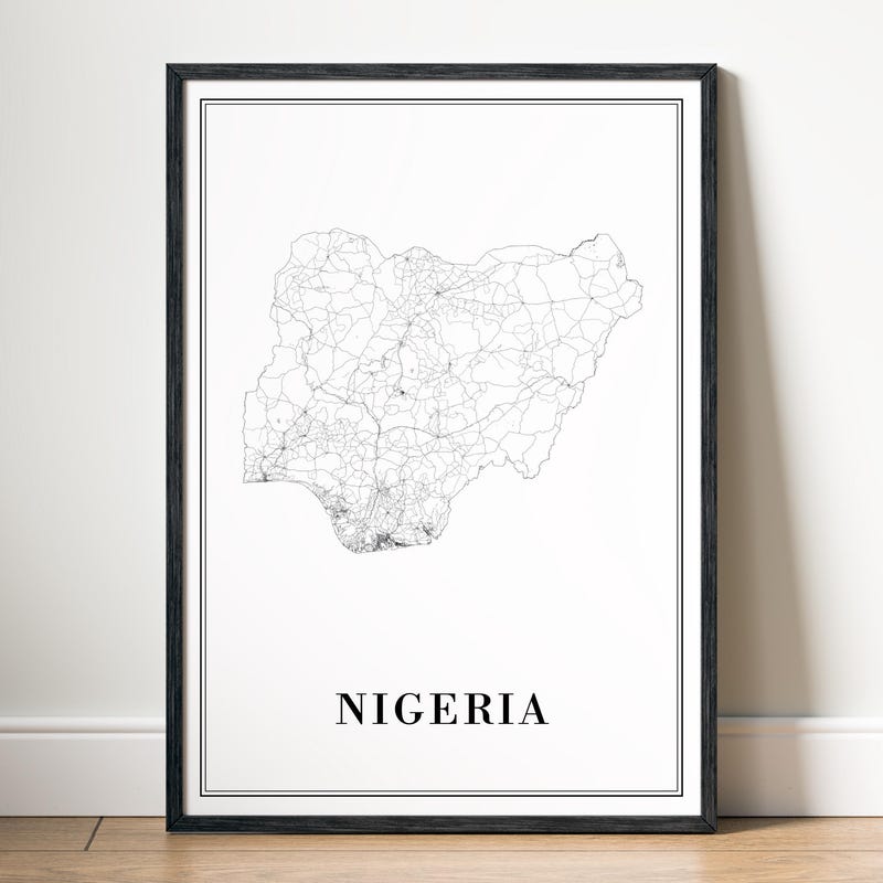 Nigeria Poster - Etsy
