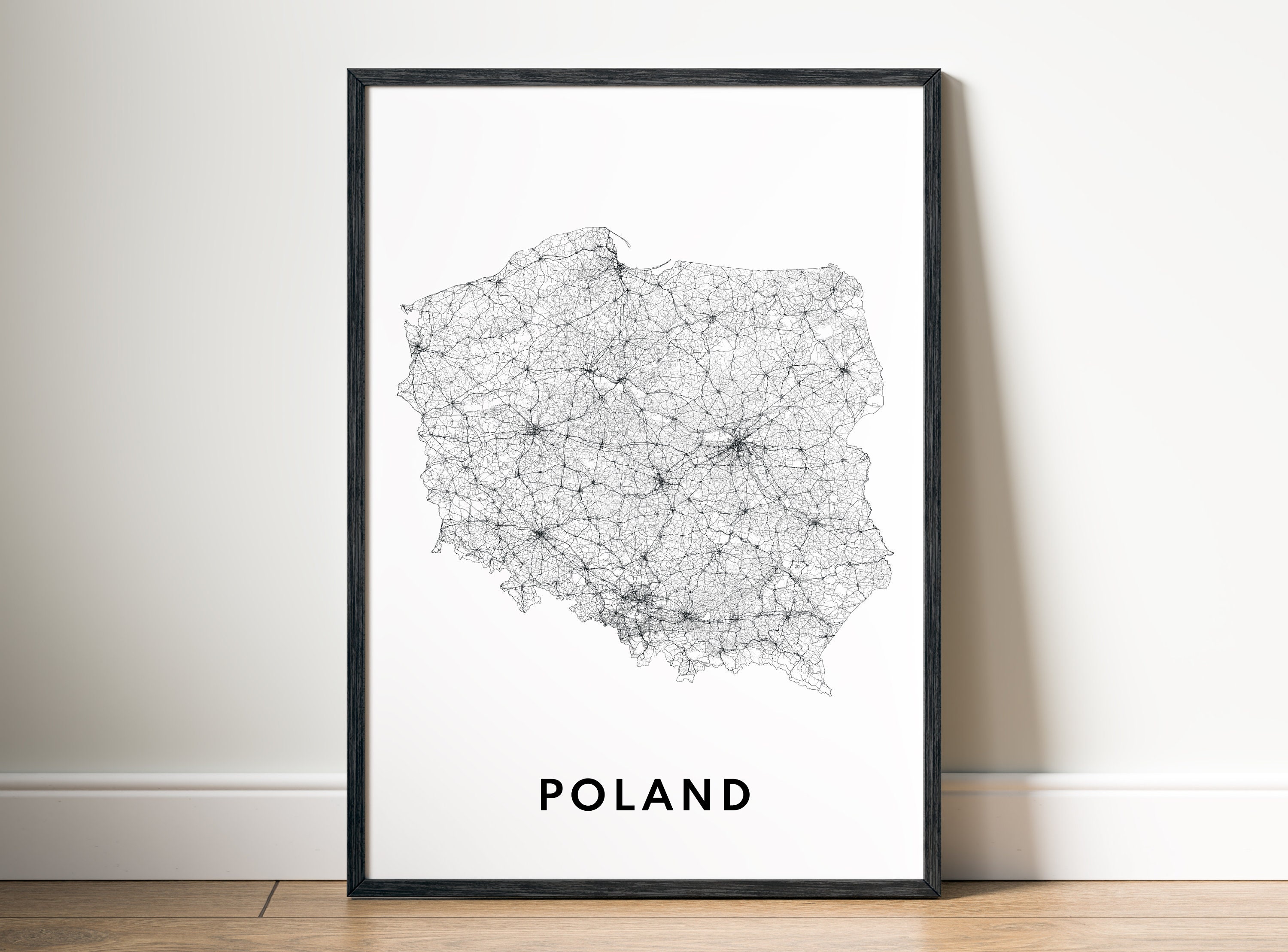 Poland Map Print Download Poland Map Poster Poland Printable Map ...