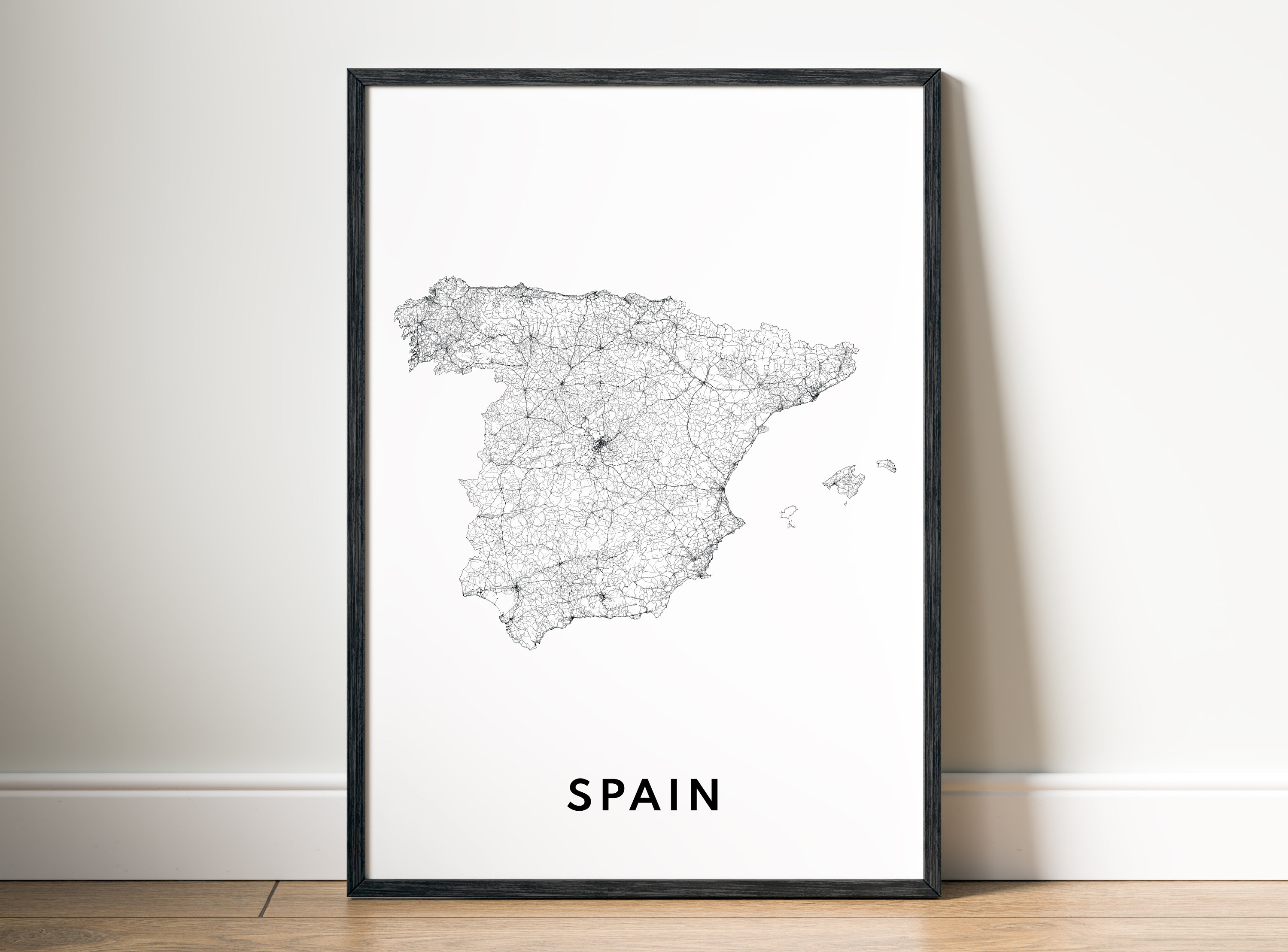 Download Spain Map Print Spain Map Poster Download Spain Printable ...