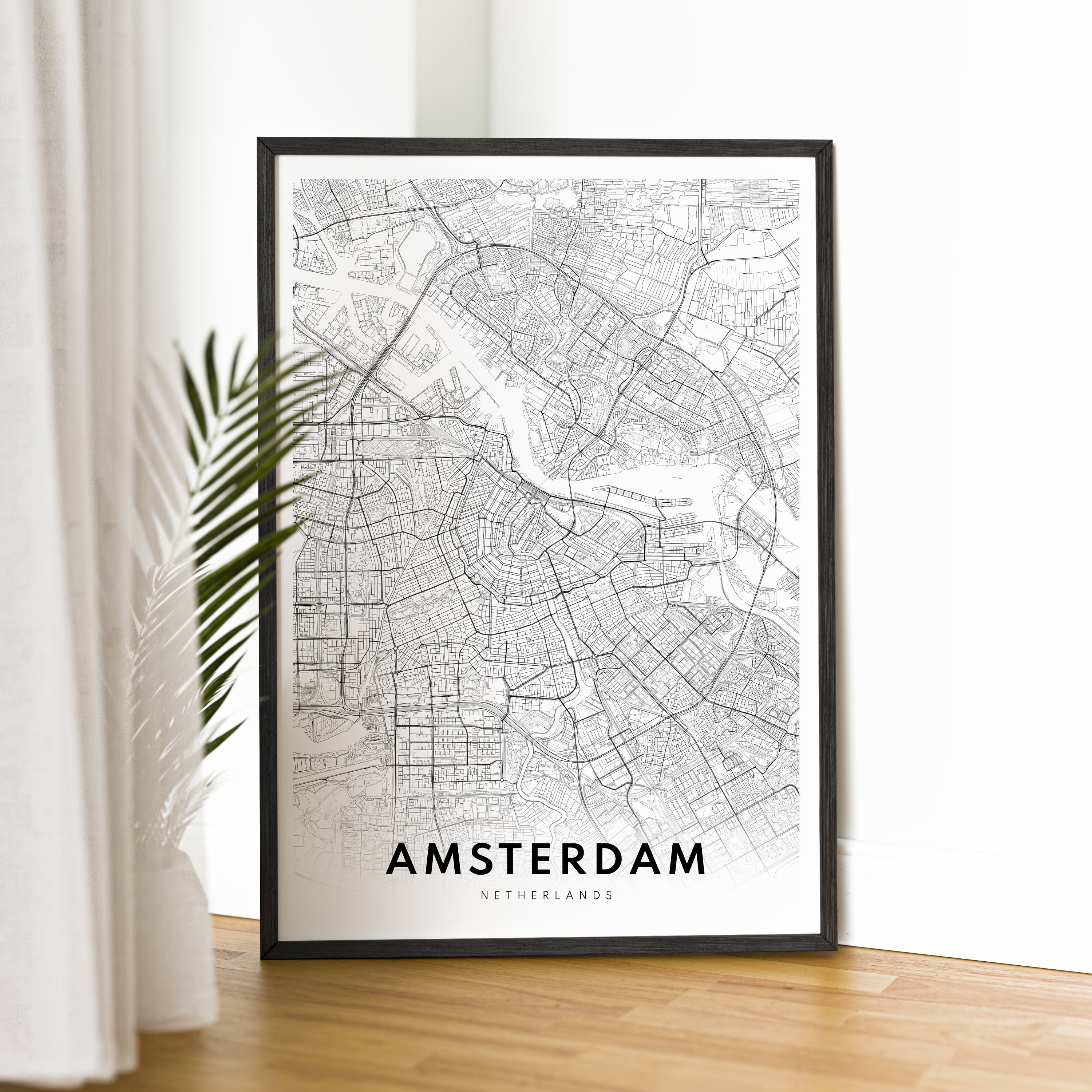 Amsterdam Map Print, Amsterdam Map Poster, Download Printable Map ...