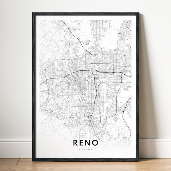 Reno Nevada Wall Art - Etsy