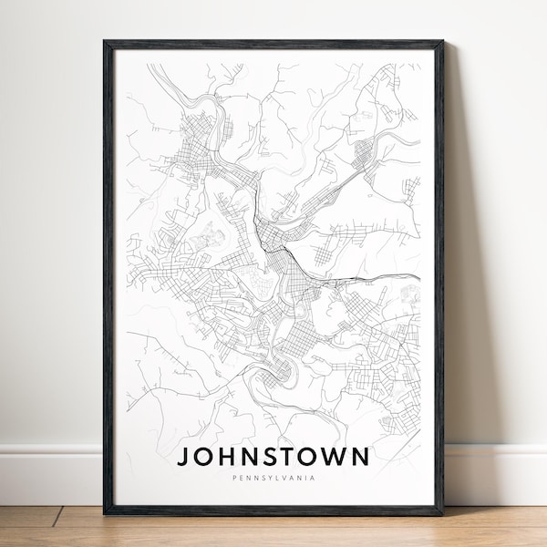 Pa 7 Map - Etsy UK
