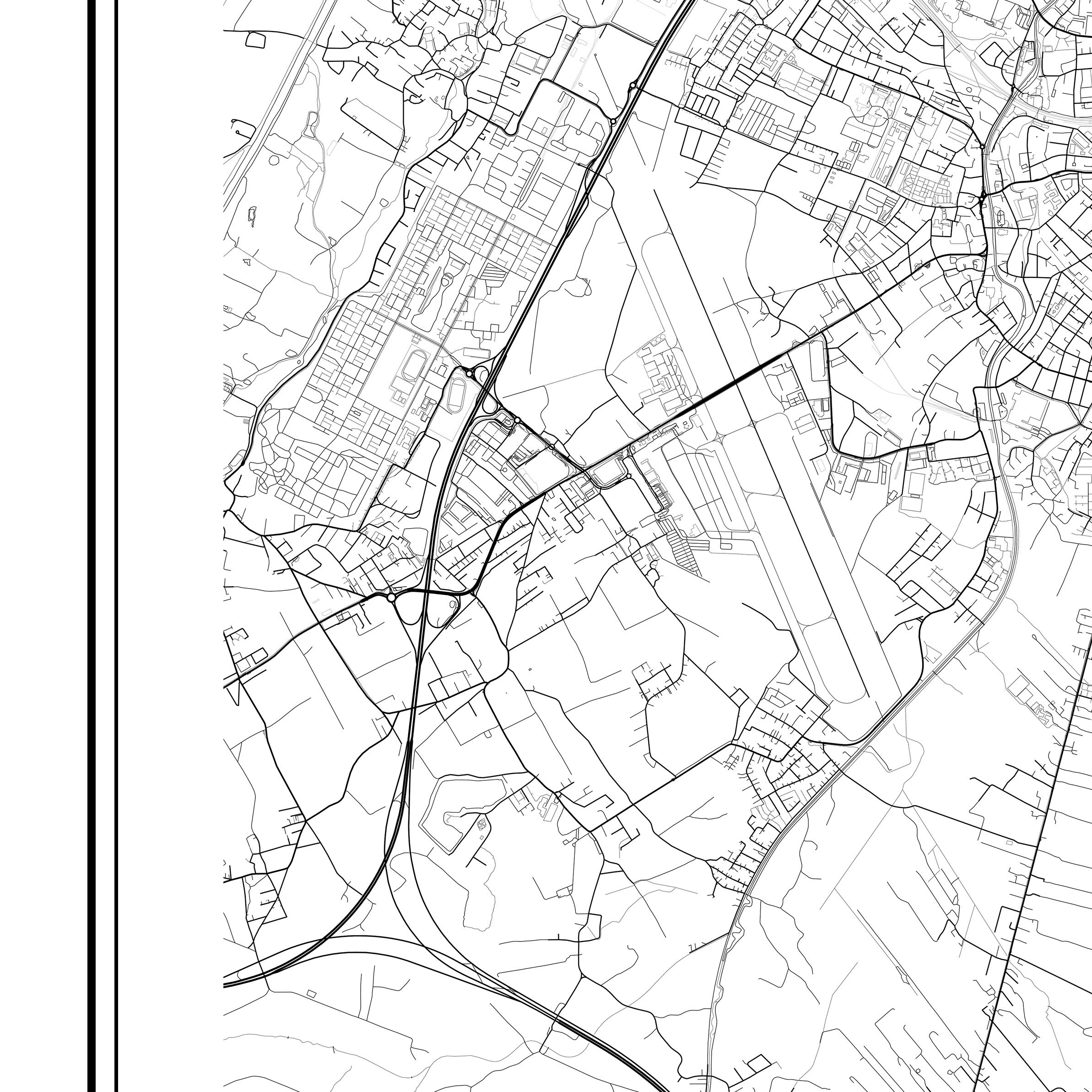 Instant Download Salzburg Austria Map Print Salzburg Map Poster Digital ...