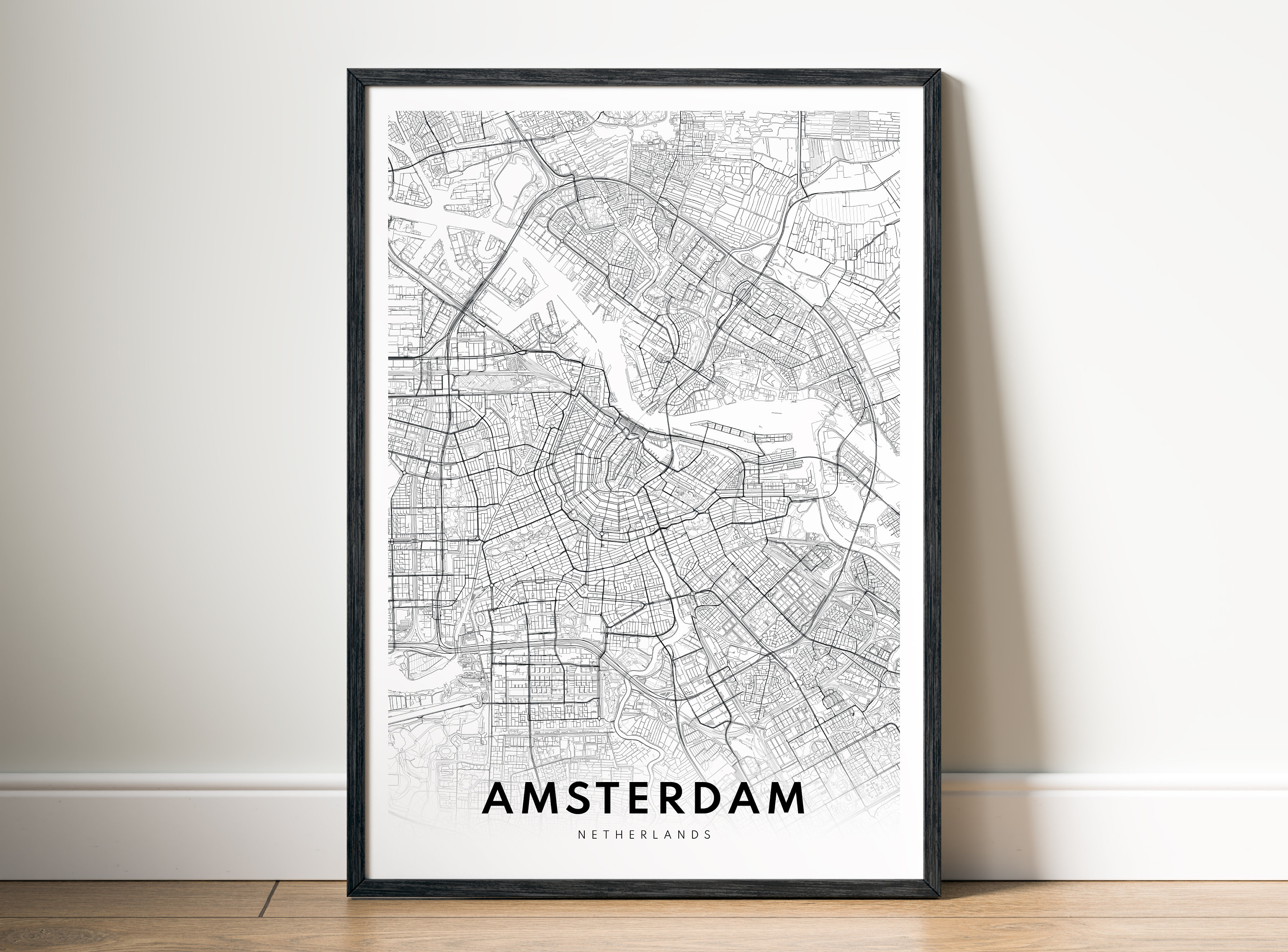 Amsterdam Map Print, Amsterdam Map Poster, Download Printable Map ...
