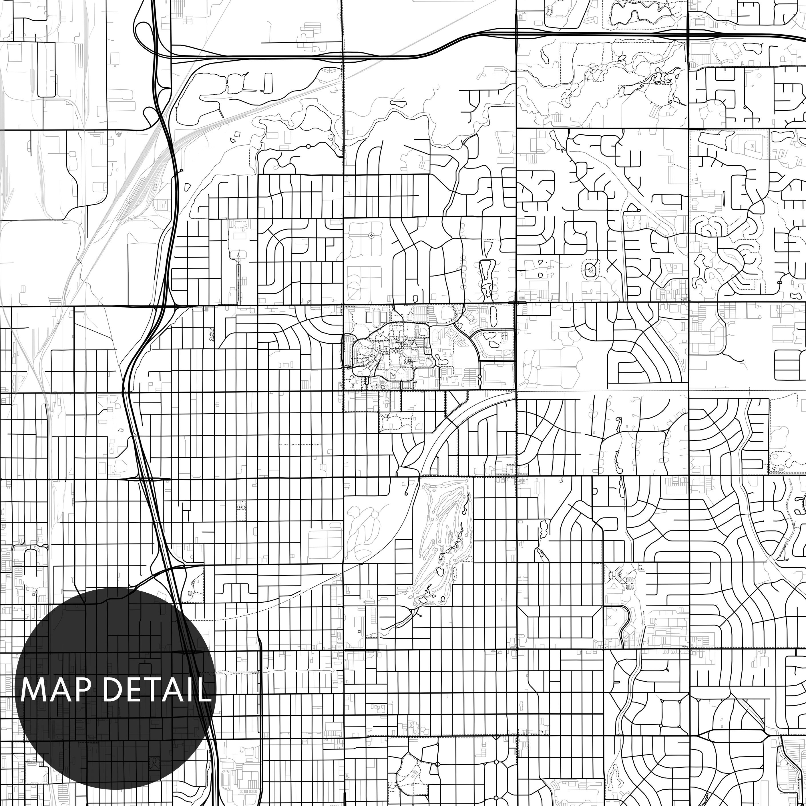 Instant Download Wichita KS Map Print Wichita Kansas Poster Digital Map ...