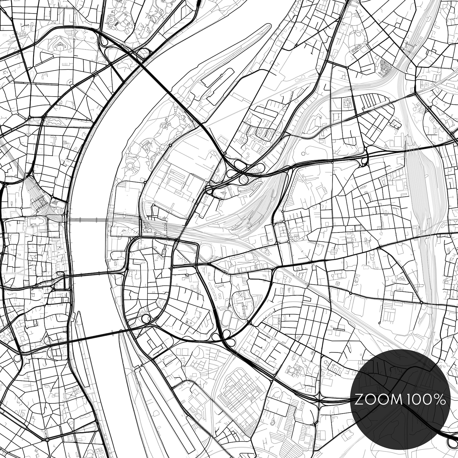 Cologne Map Print Köln Germany Map Poster Download Köln Printable ...