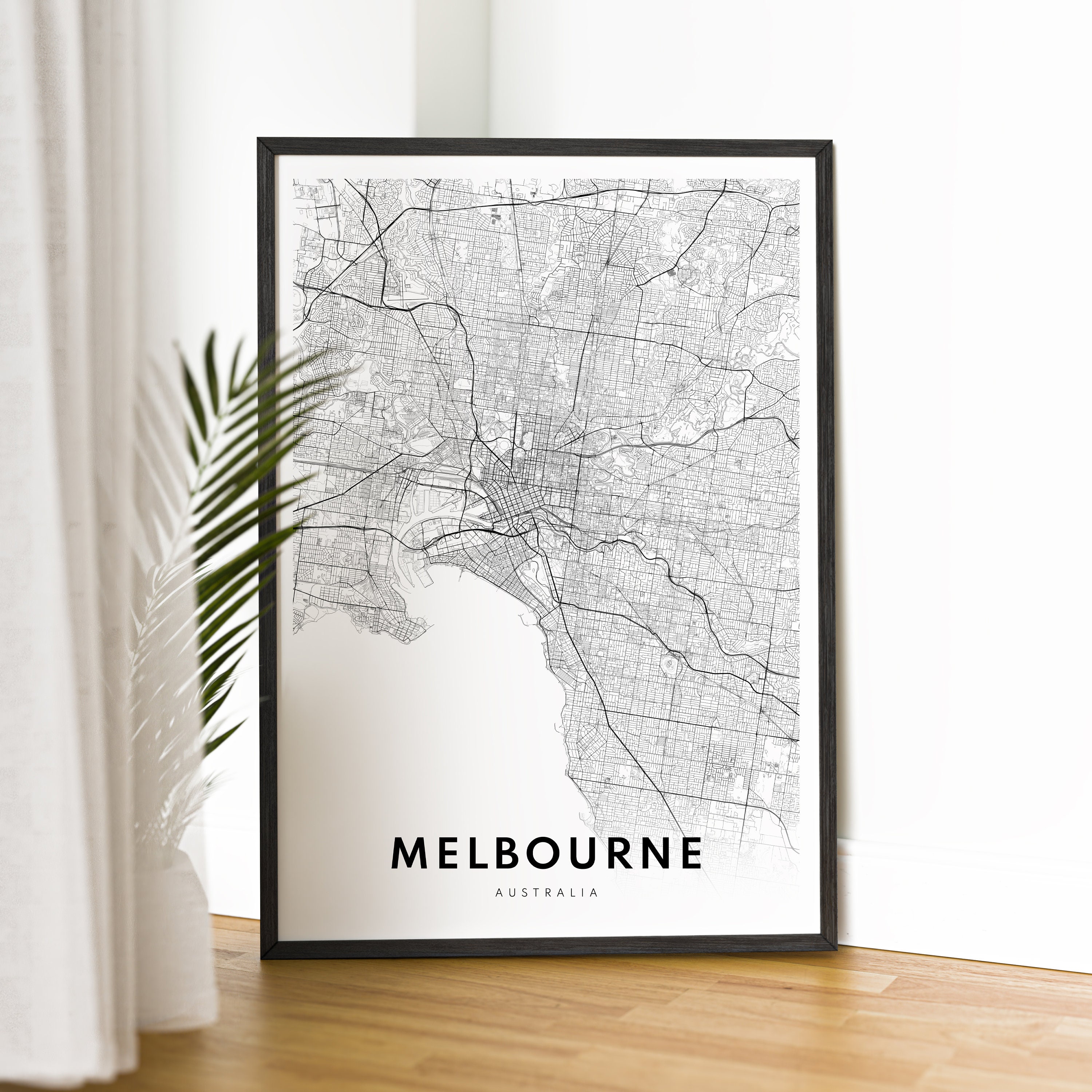 Melbourne Map Print, Melbourne Map Poster, Download Printable Melbourne ...